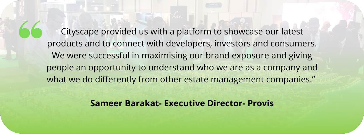 Exhibit at the UAE capital's largest real estate investment and ...